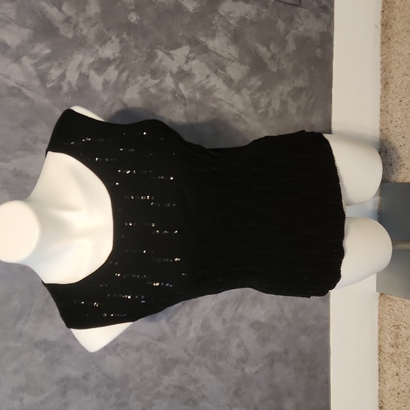 Jaclyn Smith | Tops | Jaclyn Smith Classic Black Sequin Tank New With ...